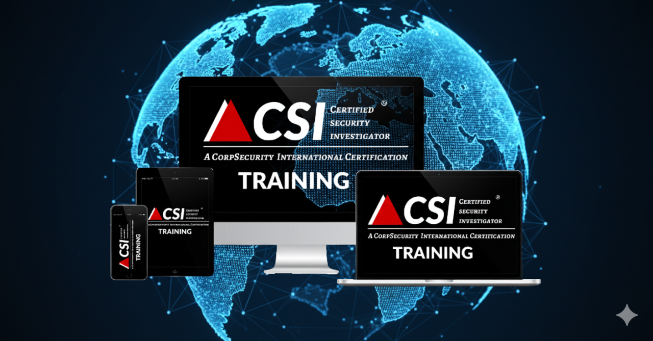 Certified Security Investigator – Advance with CSI® Today