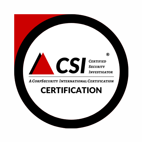 Certified Security Investigator – Advance with CSI® Today